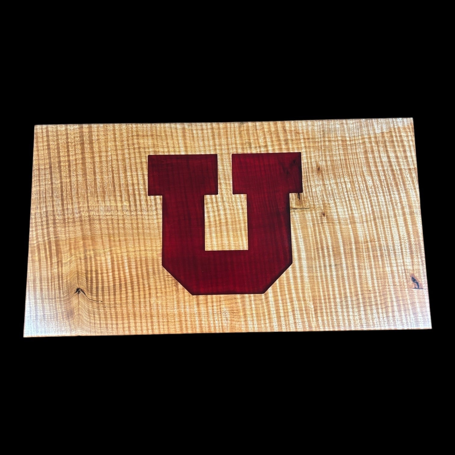 Fiddleback Maple Utes Epoxy Charcuterie – Against.the.Grain.WoodworksShop