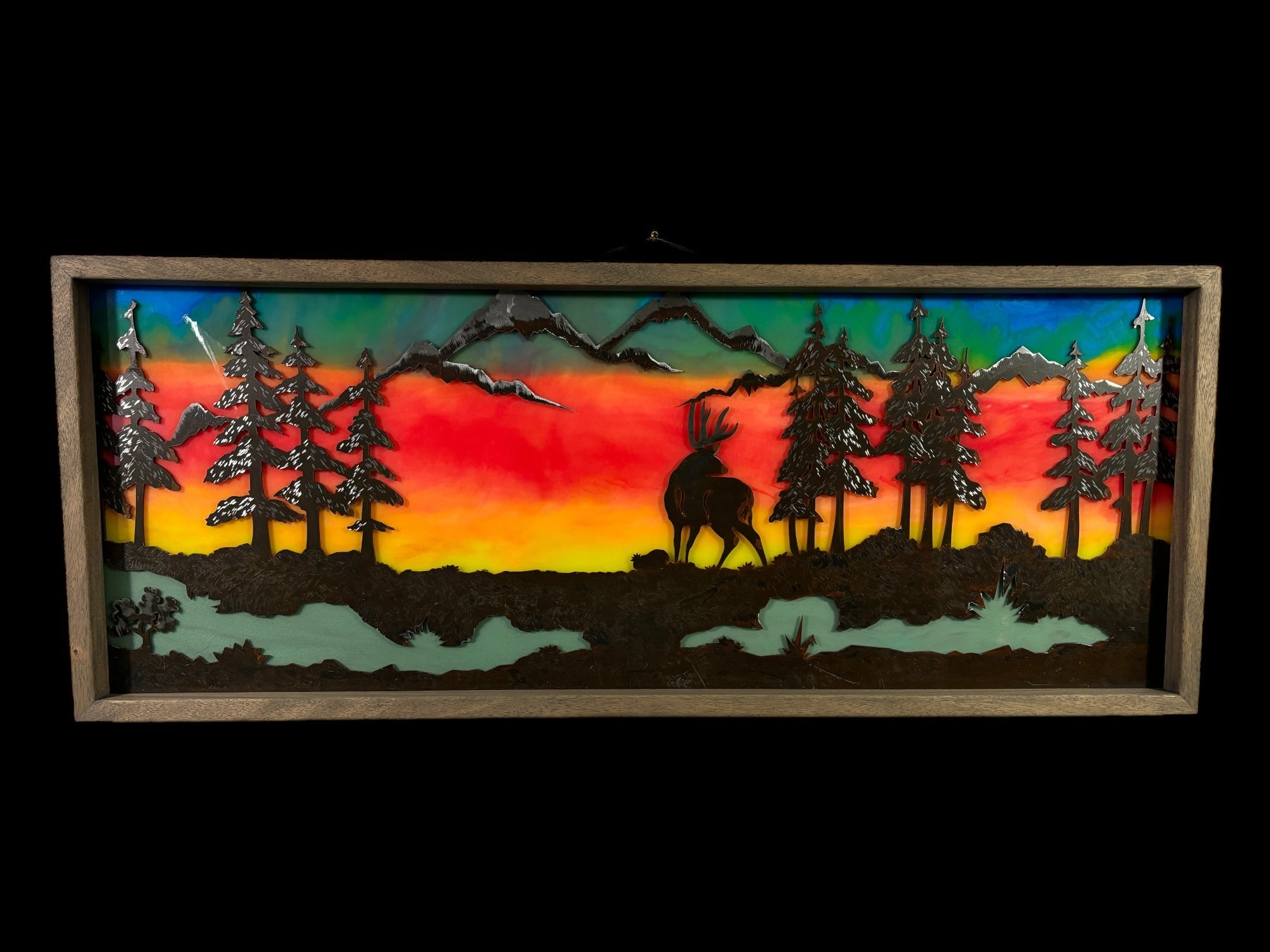 Sunset Epoxy Picture – Against.the.Grain.WoodworksShop