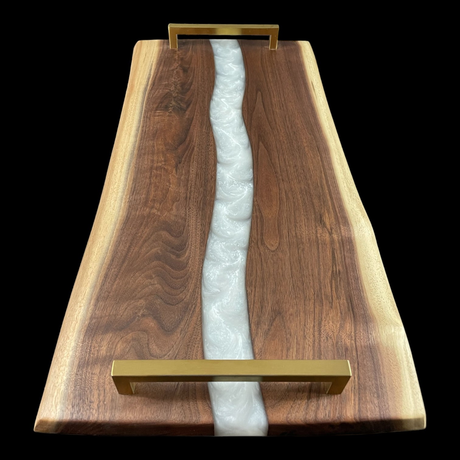 Arctic Walnut River Shimmer Charcuterie – Against.the.Grain.WoodworksShop